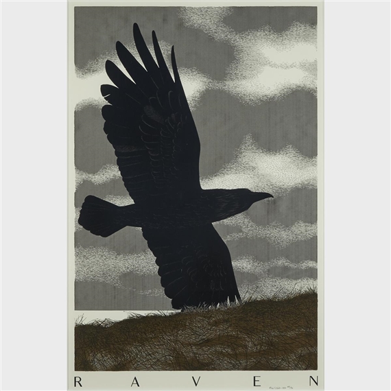 Alex Colville | RAVEN (1990) | MutualArt