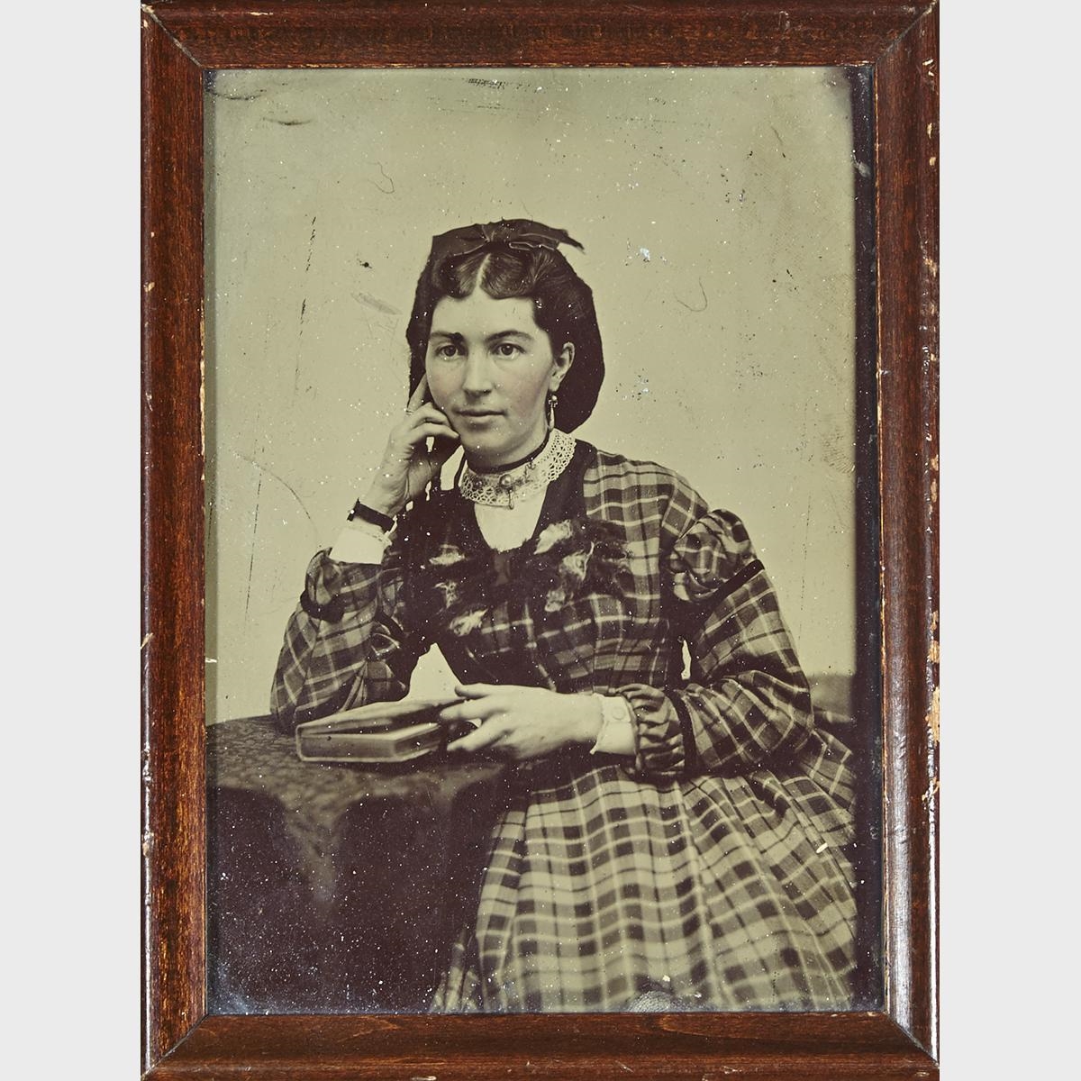 William Notman | TWO EARLY PORTRAITS: GENTLEMAN; LADY IN TARTAN (FROM ...