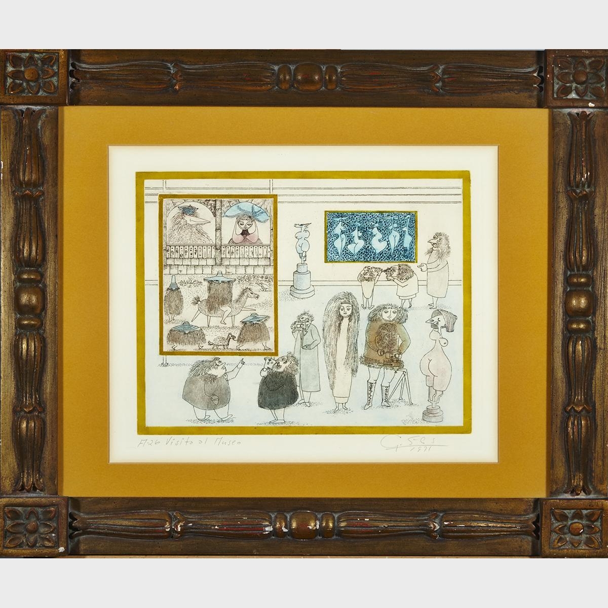 Guillermo Silva Santamaria | VISTA AL MUSEO (1971) | MutualArt