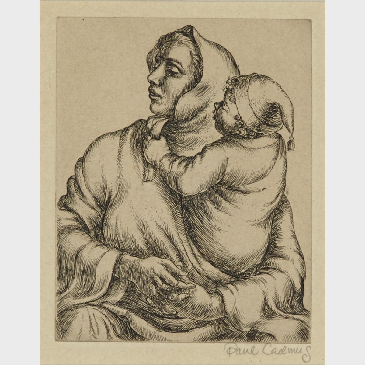 Paul Cadmus | Mother and Child | MutualArt