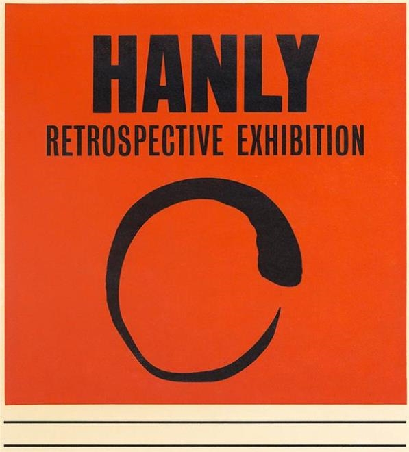 Pat Hanly | Hanly Retrospective Exhib Poster | MutualArt