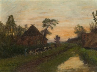 Otto Modersohn | 551 Artworks at Auction | MutualArt