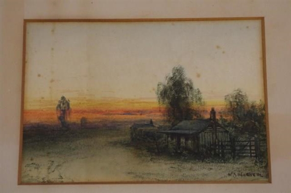 William Joseph Wadham | Farm house | MutualArt