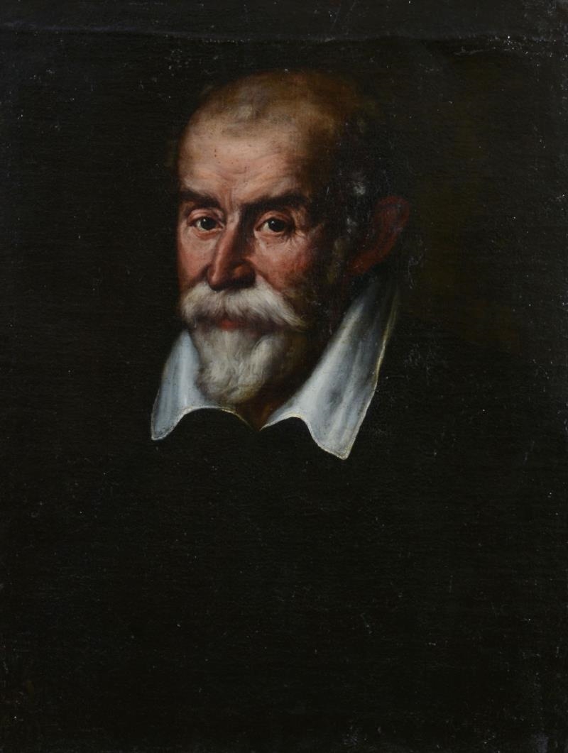 Bartolomeo Passarotti | Bust portrait of a gentleman | MutualArt