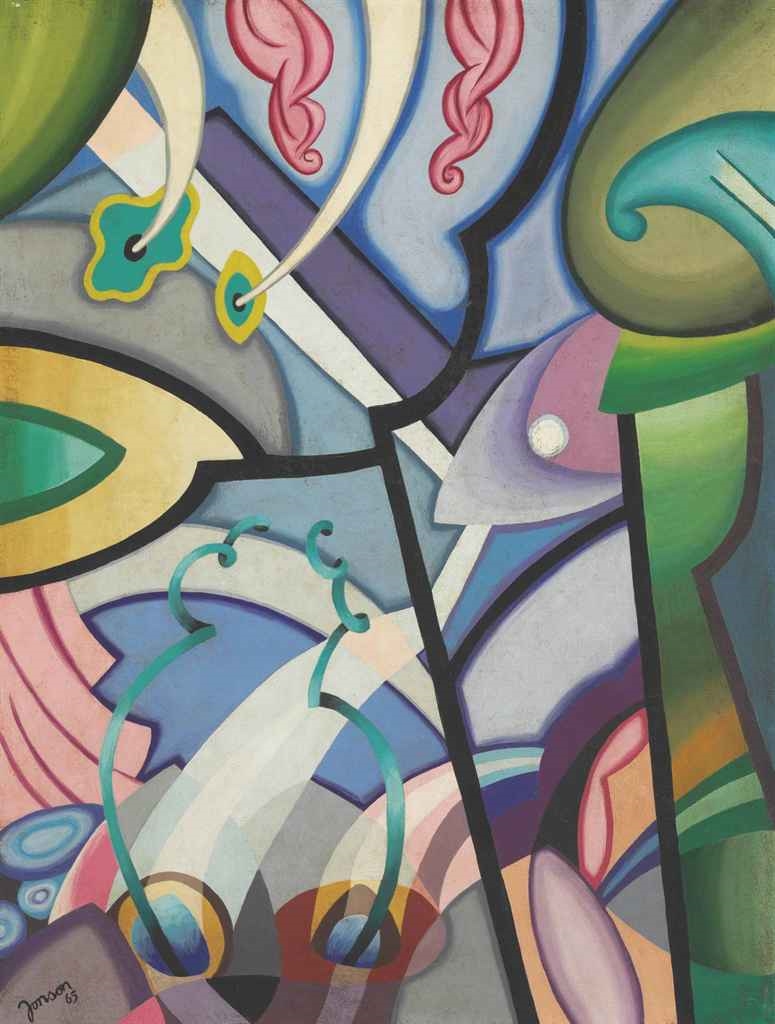 Raymond Jonson | Abstraction (1965) | MutualArt