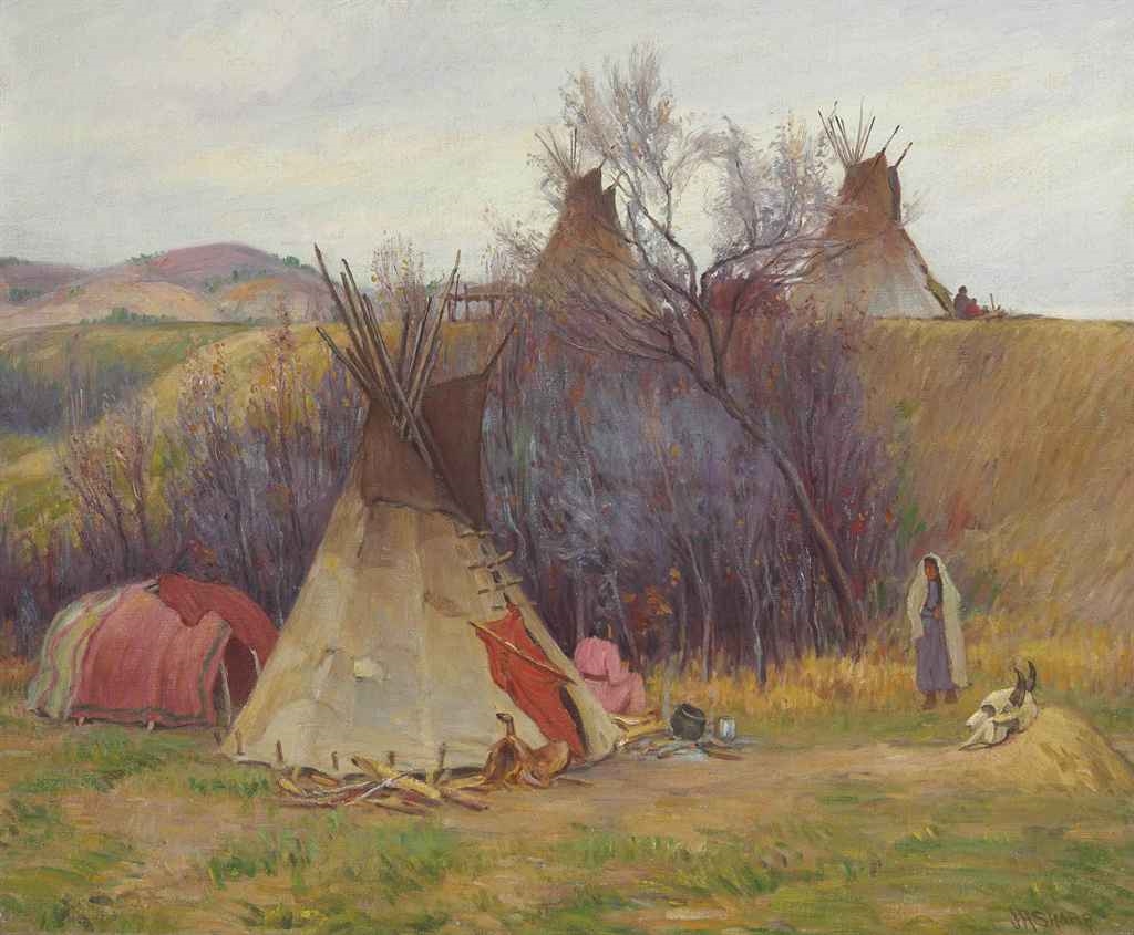 Joseph Henry Sharp | Untitled (Circa 1905) | MutualArt