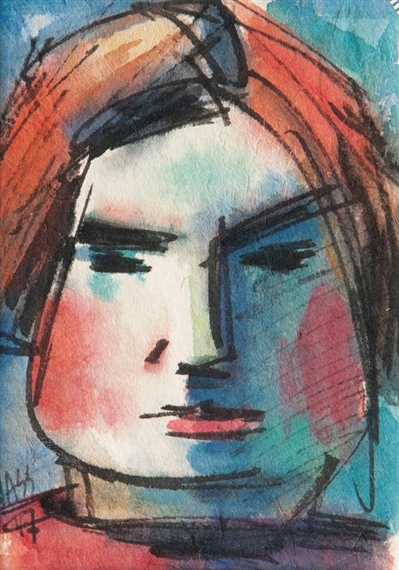 Willy Nass | Head (1947) | MutualArt