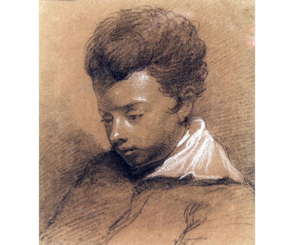 Joseph Geldart | A Portrait Sketch of Geldart’s Son George | MutualArt