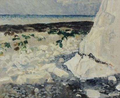 Jean Cooke - Sun over the sea, Pastel