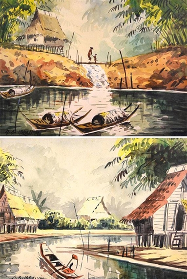 A. B. Ibrahim | Simple Life 1; Simple Life 2 | MutualArt