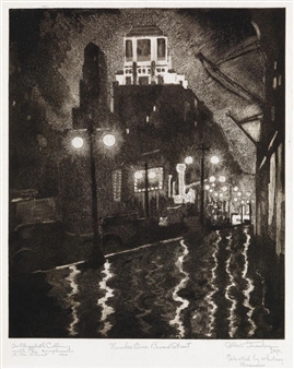 Freelon Allan | NUMBER 1 BROAD STREET (1934) | MutualArt