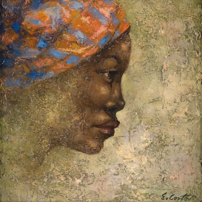 Eldzier Cortor | Classical Study, No. 36 (Circa 1979) | MutualArt