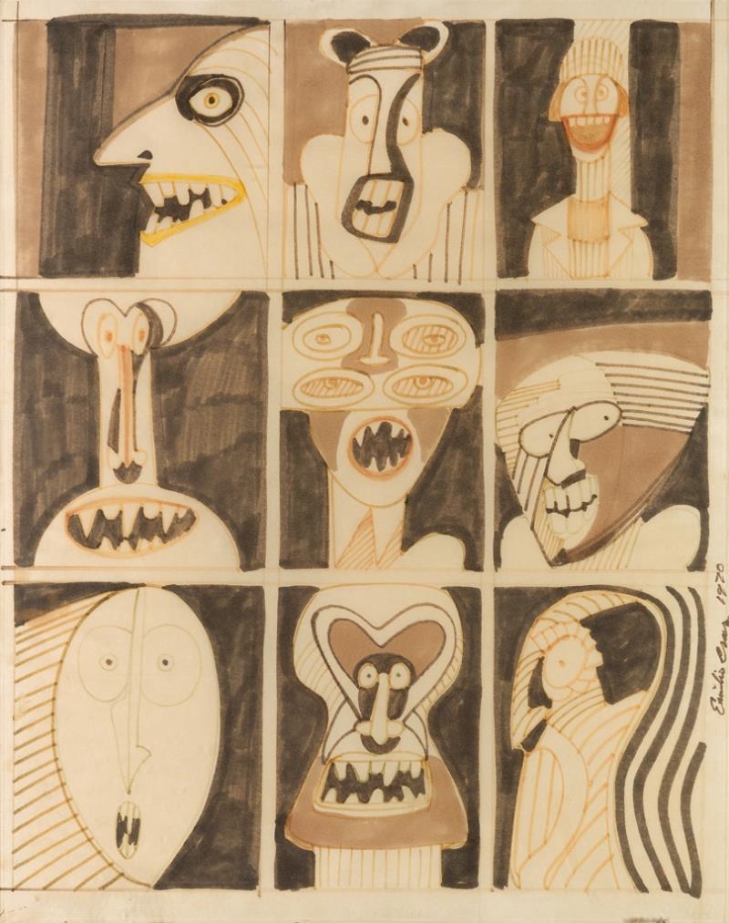 Emilio Cruz | Frankly Miss Franklin is Frank (1970) | MutualArt