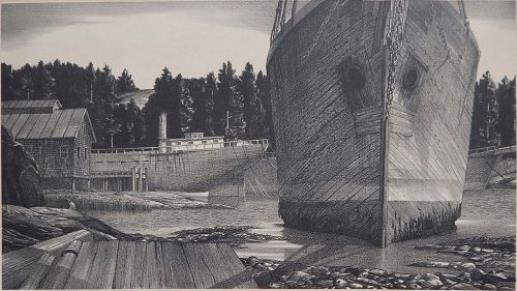 Stow Wengenroth | Old Ships (1937) | MutualArt