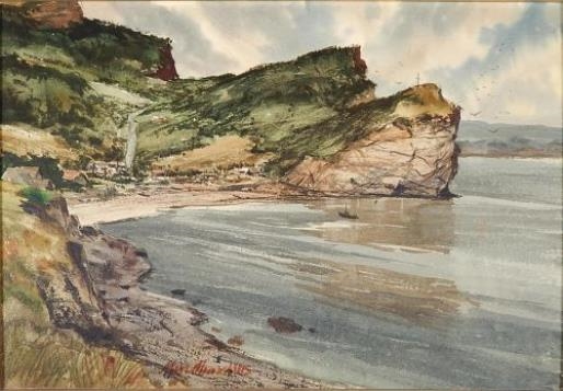 Marc Moon | Town by Water | MutualArt