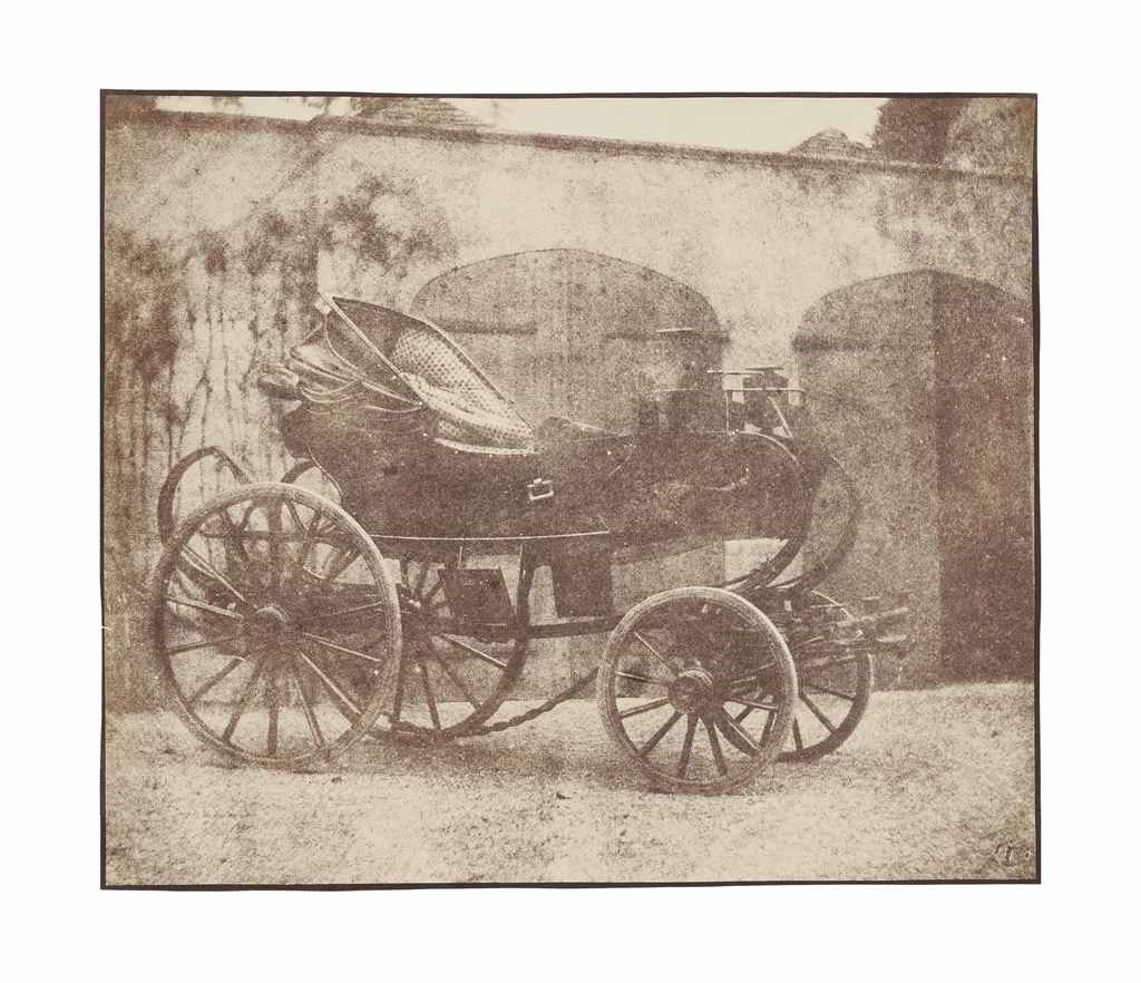 William Henry Fox Talbot | A Barouche Parked in the North Courtyard of ...