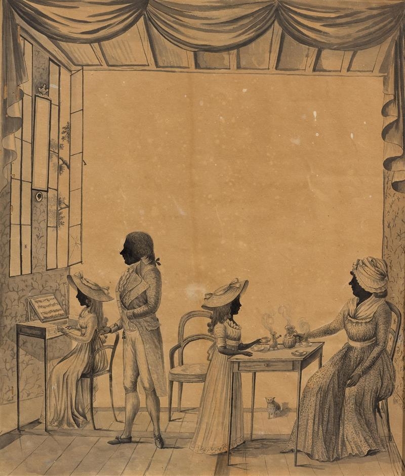 Christian-Gottlob Geissler | Portrait of Sauvage family of Geneva (1795 ...