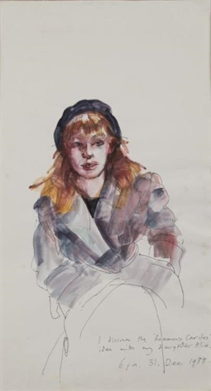 Robert Lenkiewicz | Alice Lenkiewicz Visits Her Father on His Birthday ...