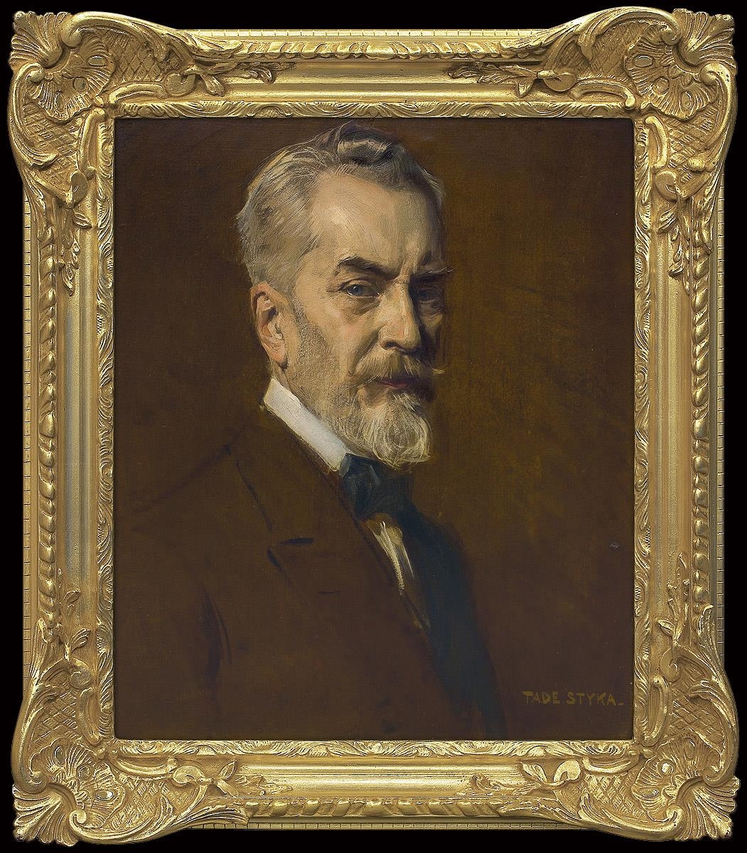 Styka Tadé | Louise de Meurville Portrait (1917) | MutualArt