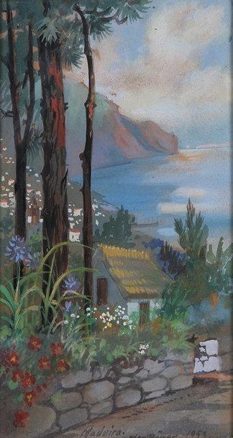 Max Römer | View of Madeira (1953) | MutualArt