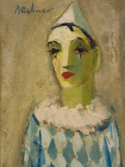 Carl Adolph Büchner | Clown | MutualArt