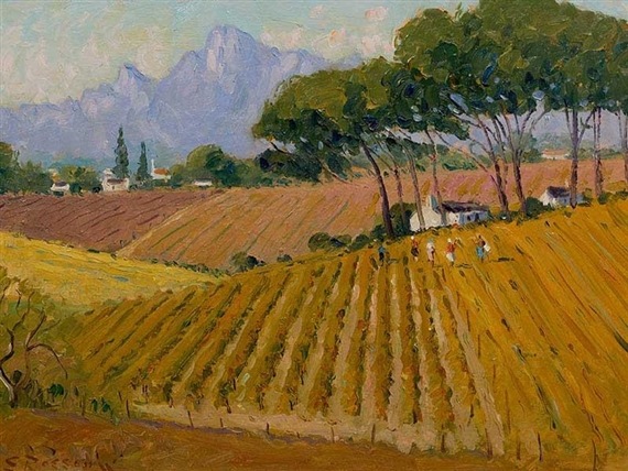 Roelof Rossouw | Farm Landscape | MutualArt