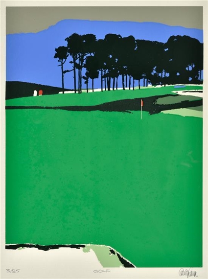 Robert Cunningham | Golf (1981) | MutualArt
