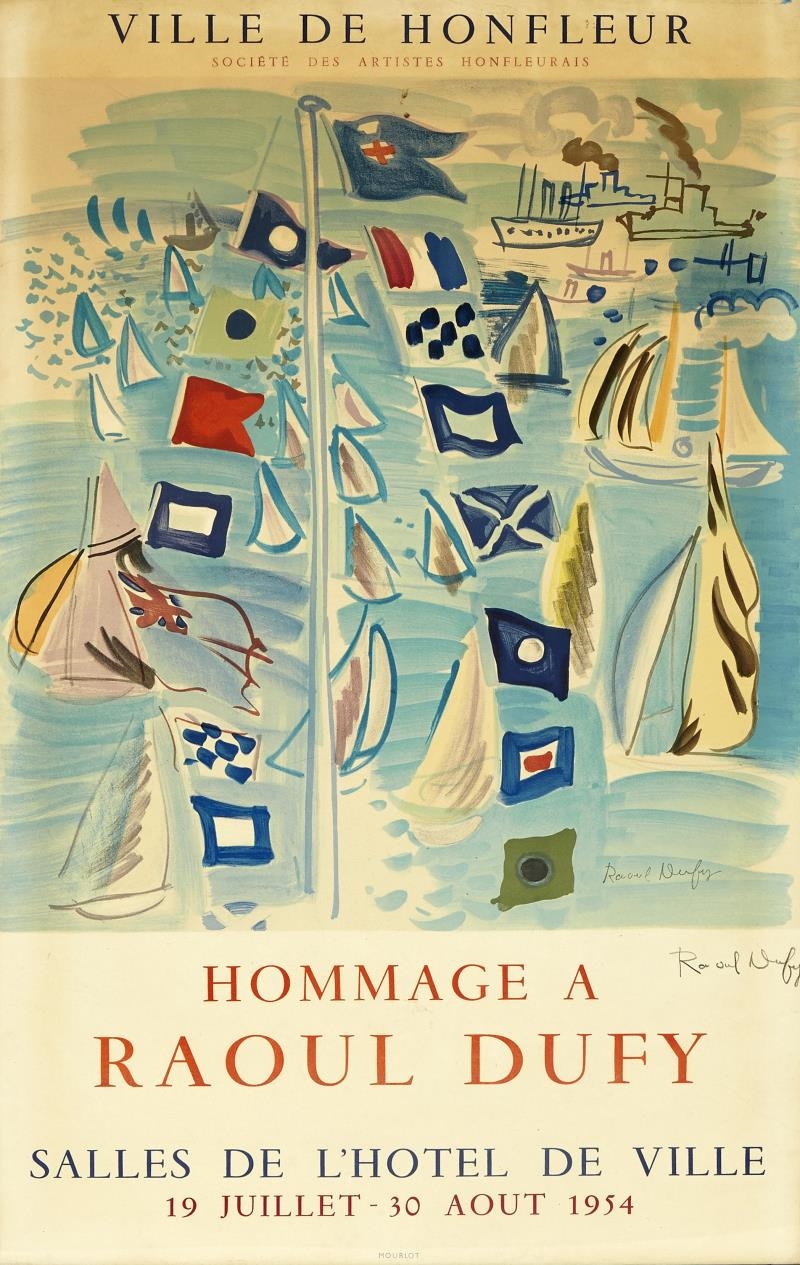 Raoul Dufy | Exhibition Poster, 1968–1969 | MutualArt