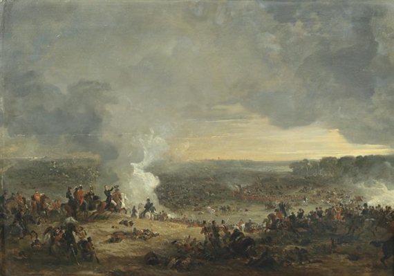 George Jones | The Final Defeat of the French at Waterloo (1815 ...
