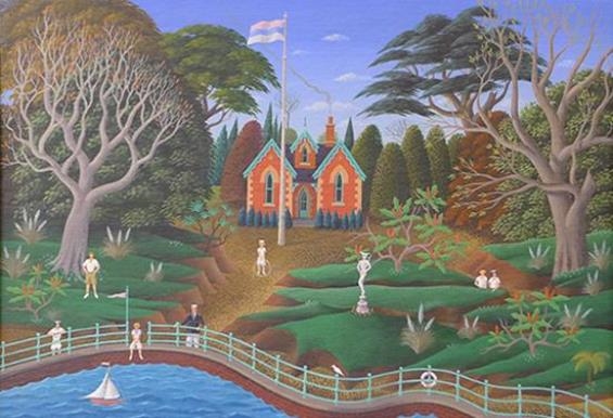 David Fielding | The Captain's Toy Boat (1982) | MutualArt