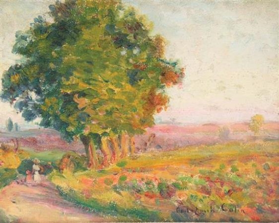 Paul-Emile Colin | Trees in a landscape | MutualArt