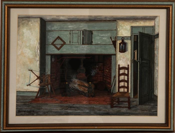 James Walter Folger | Interior Scene (1904) | MutualArt