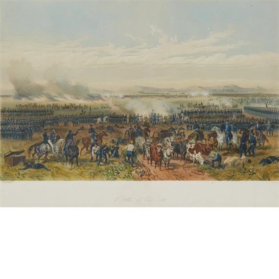 Carl Nebel | BATTLE OF PALO ALTO (Circa 1851) | MutualArt