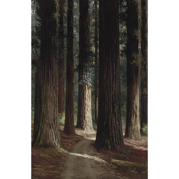 Charles Theller Wilson | Forest Interior (1911) | MutualArt