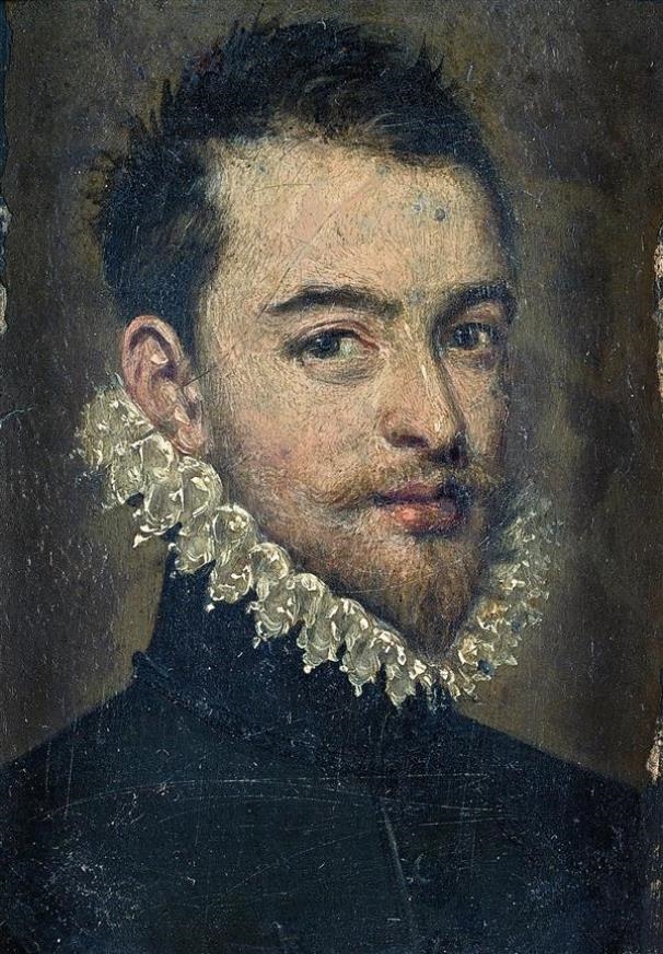 Alonso Sánchez Coello | Portrait d'homme à la collerette | MutualArt