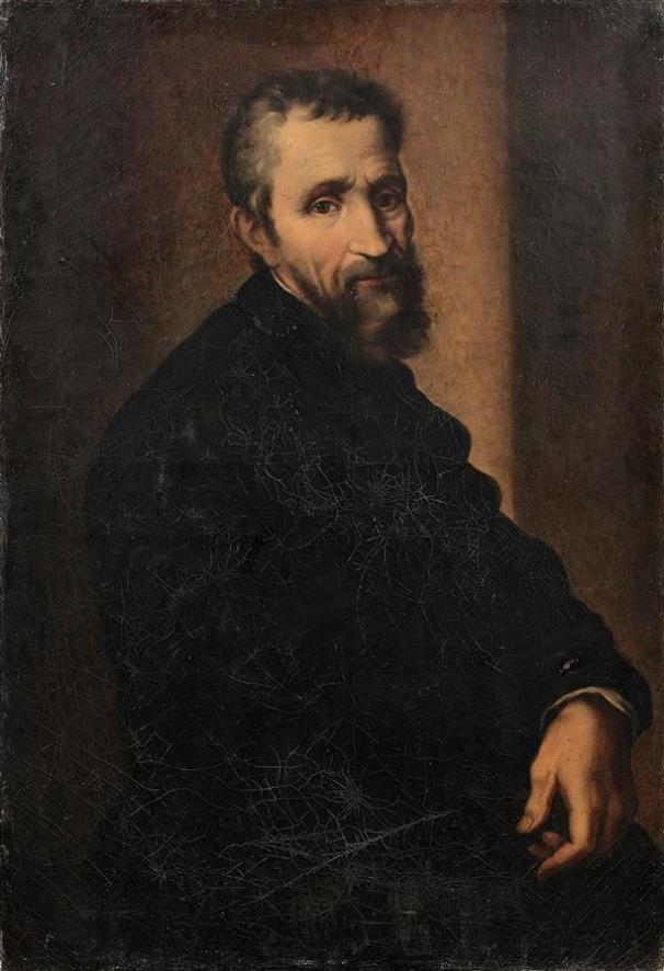 Jacopino del Conte | Portrait de Michel-Ange (Circa 1820) | MutualArt