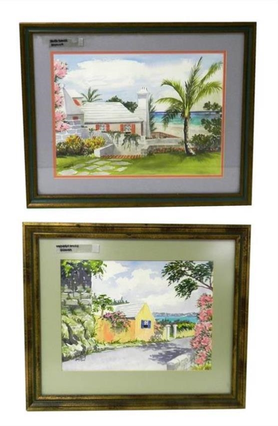 Mary Zuill | 4 Works: North Shore, Bermuda, 1977; Out by Mid Ocean ...
