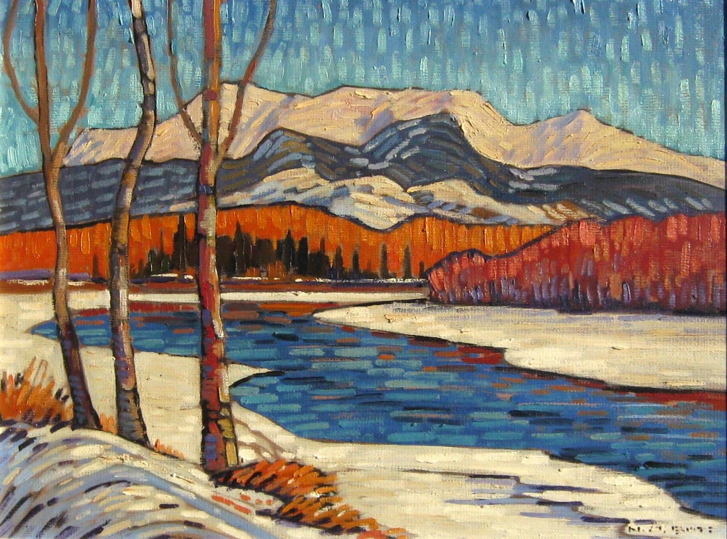 Nicholas Bott | River Bank | MutualArt