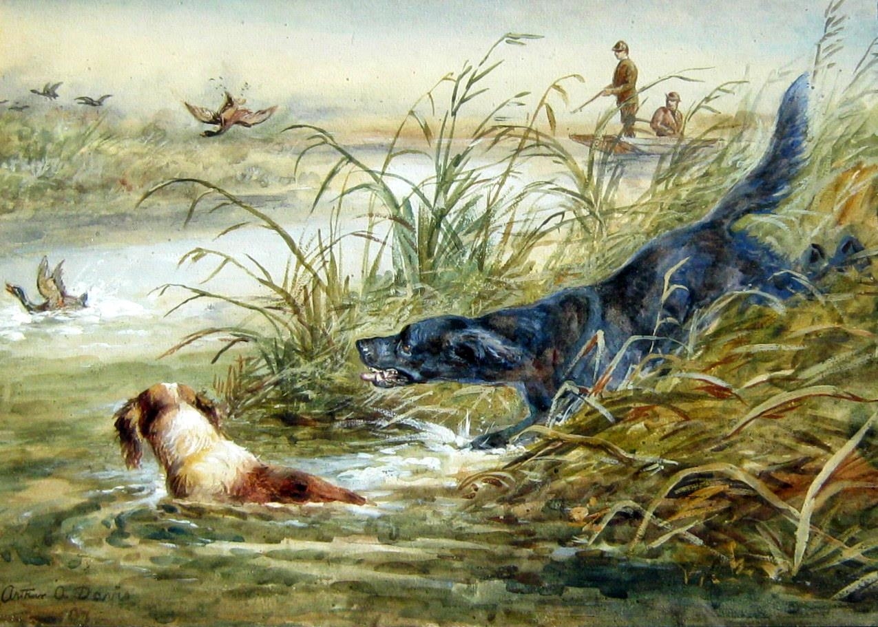 Arthur Alfred Davis | A Clinking Double | MutualArt