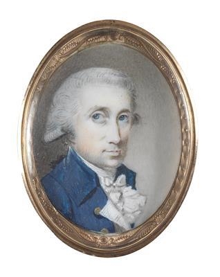 George Engleheart | 2 works, Captain John Blake Indian Navy (1713-1790 ...