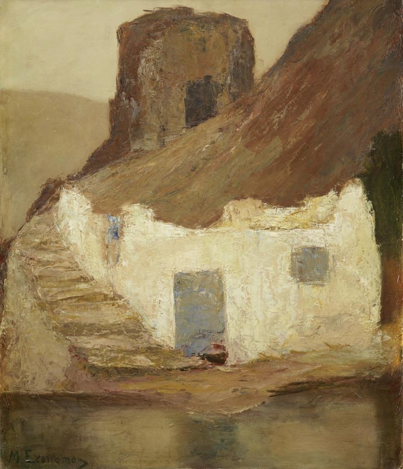 Michalis Economou | Old mill in Hydra | MutualArt