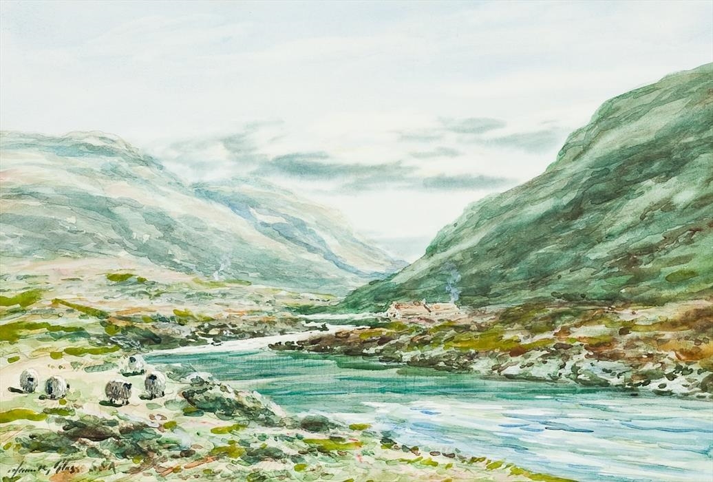 John Hamilton Glass | IN GLENCOE | MutualArt