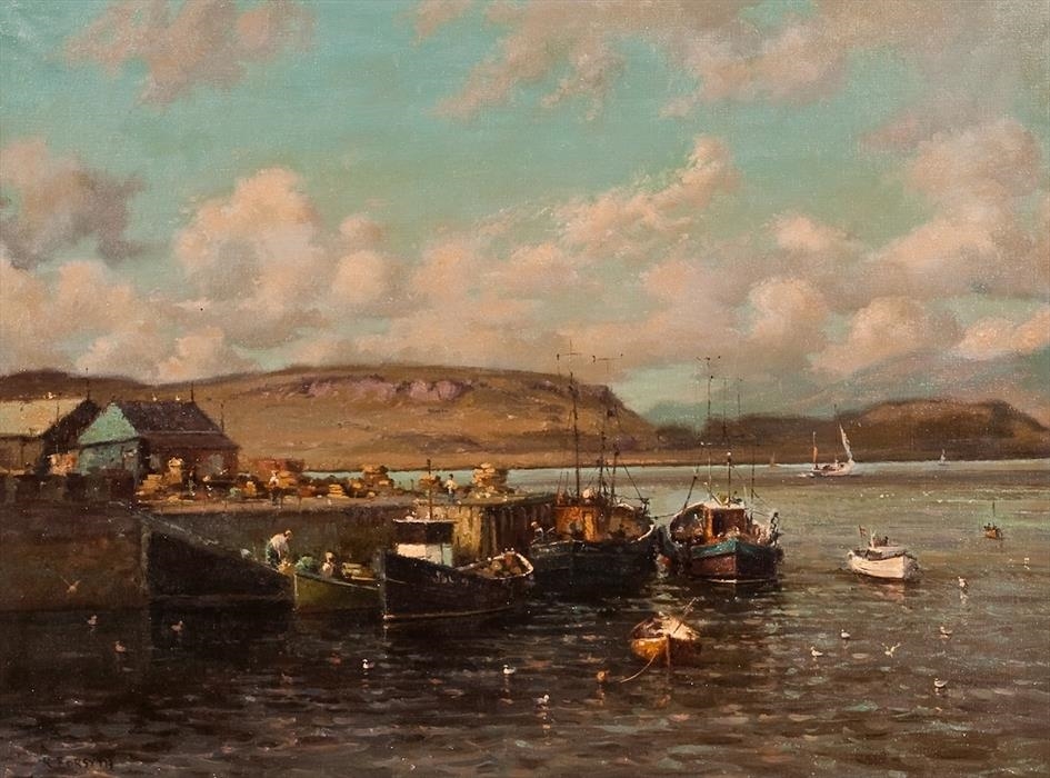 Richard Forsyth | OBAN HARBOUR | MutualArt