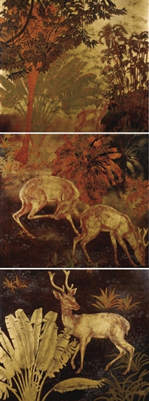 Pham Hau | A FAMILY IN A FOREST SCENERY | MutualArt