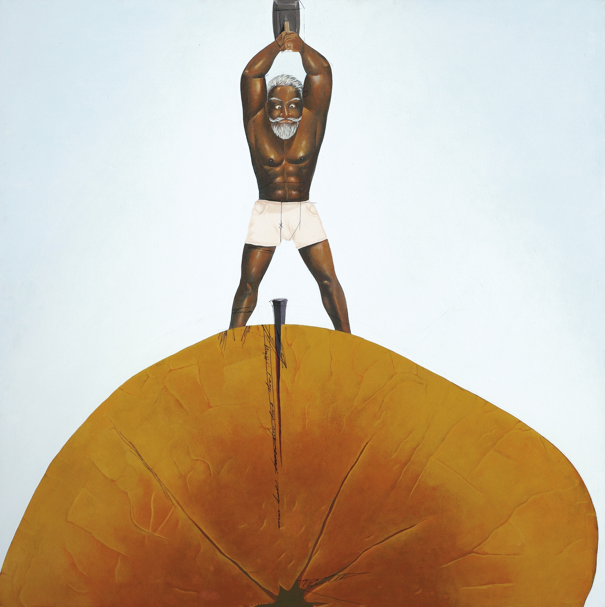 Nyoman Masriadi | Back to School (1999) | MutualArt