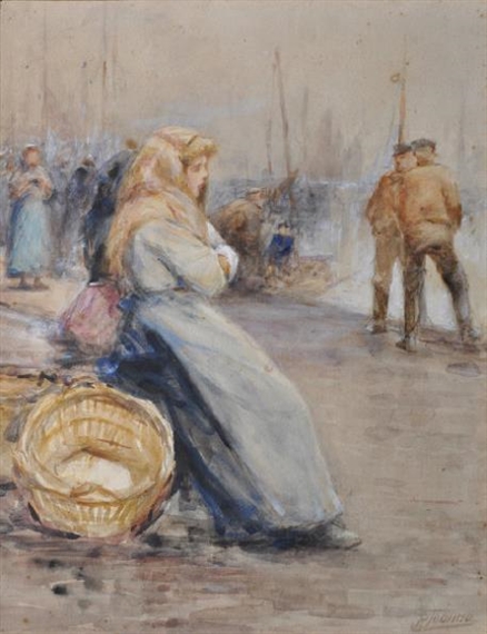 Robert Jobling (British, 1841 - Circa 1925) - MutualArt