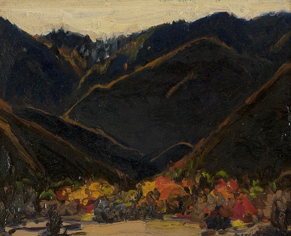 Alfred R. Mitchell | Velvet Mountains | MutualArt