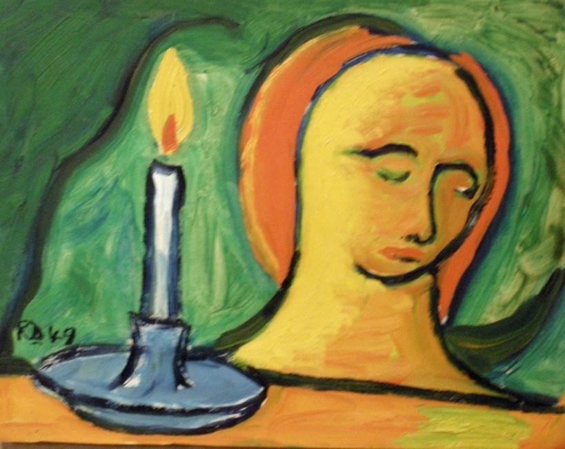 Roy Turner Durrant | Girl Sleeping (1949) | MutualArt