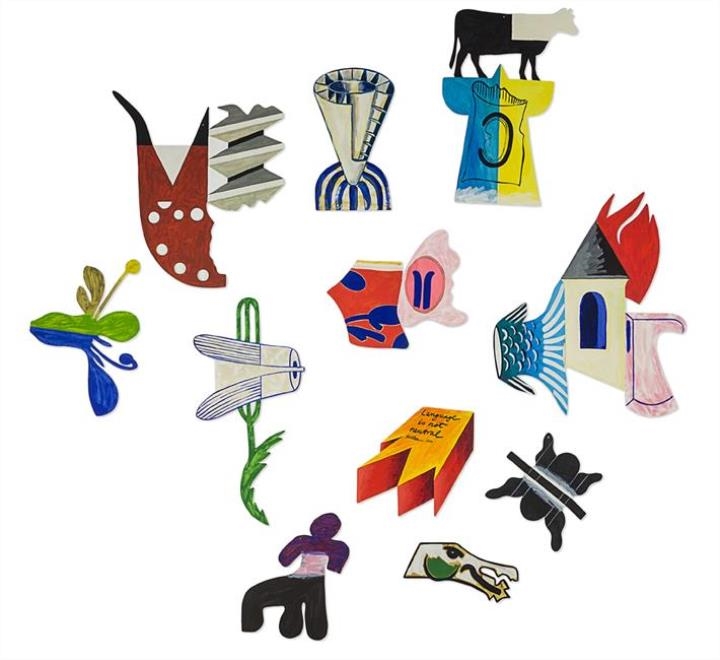 Richard Killeen | Language is not neutral No. 2 (1984) | MutualArt