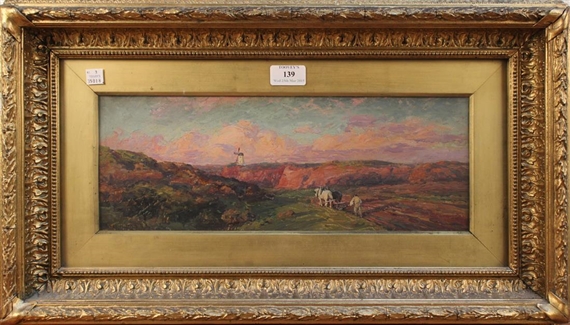 Thomas Huson | The lamp of day is almost spent | MutualArt